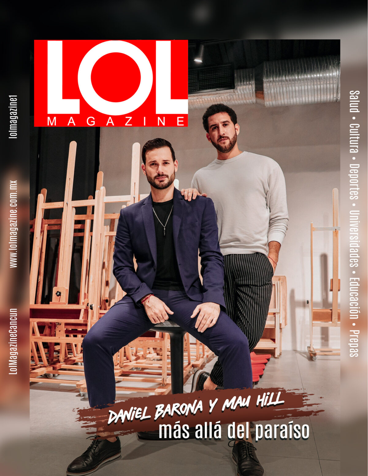Daniel Barona y Mau Hill, más allá del paraíso - LOL MAGAZINE
